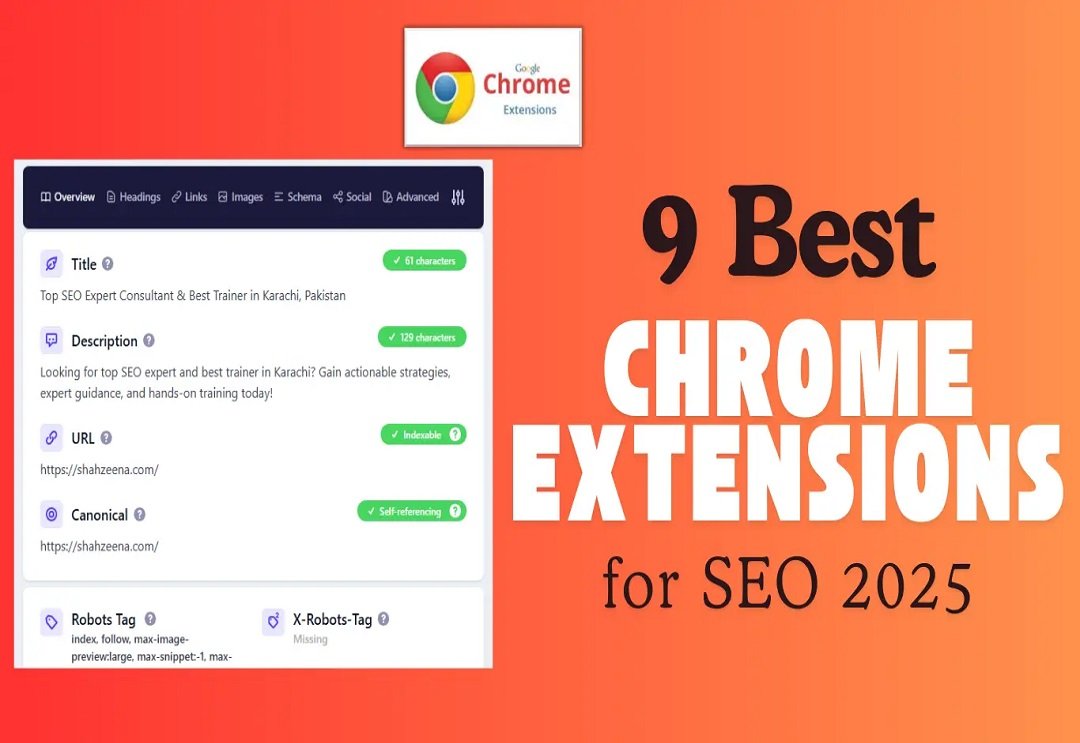 9 Best SEO Chrome Extensions for 2025: Expert Top Picks!